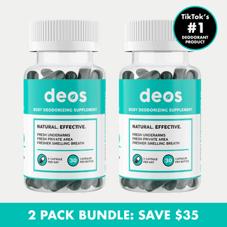 Internal Body Deodorizing Supplement | DEOS Full Body Natural Deodorant ...