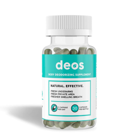 Internal Body Deodorizing Supplement | DEOS Full Body Natural Deodorant ...